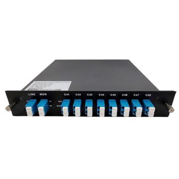 Módulo Passivo Mux Demux 100G DWDM 8 Canais Fibra Dupla LC UPC ...