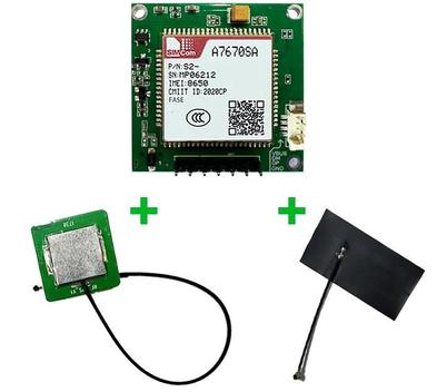 Modulo SIM7670SA 4G LTE GPS - Antena FCP/GPS - Espressif - Central ...
