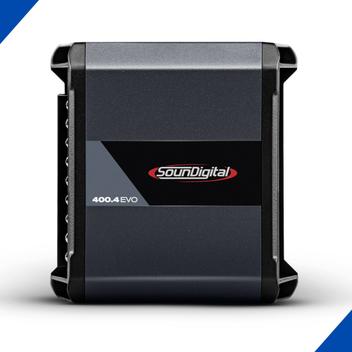 Modulo Soundigital Sd400.4d 400w Rms Bridge 4 Ohms 4 Canais - Autopeças ...