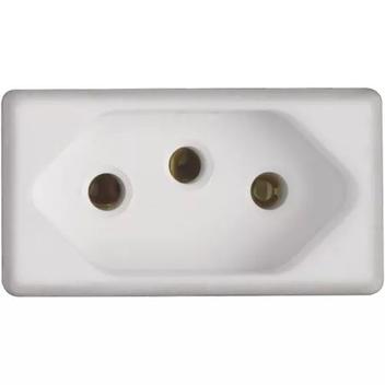 Modulo Tomada 10A Tramontina Giz/Liz/Tablet/Lux - Tramontina - Módulo ...