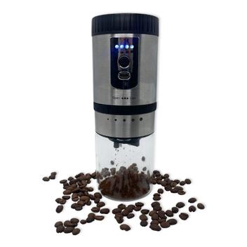 Moedor De Café Elétrico Recarregável USB Com Regulagem Do Pó Fino ou ...