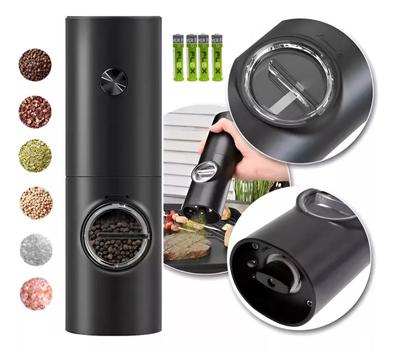 Moedor Eletrico De Temperos Sal Pimenta Automatico Gourmet Top Chef ...