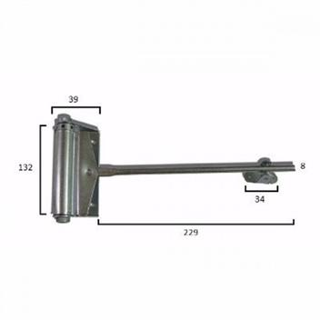 Mola Ueme Para Porta 3002/Zincada Direita 44880012370 - Mola para Porta ...