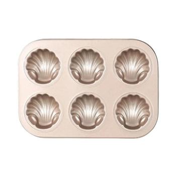 Molde De Cozimento Em Formato De Concha, Aço Carbono, Chocolate ...