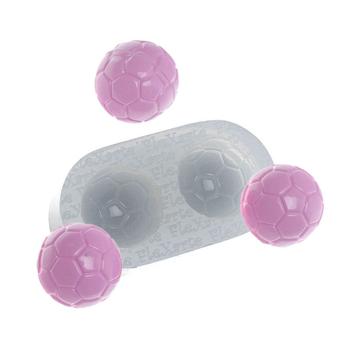 Molde De Silicone 064 - Bola Pequena 3d - Jogos Futebol - Flexarte ...