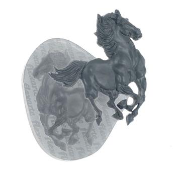 Molde De Silicone 707 - Cavalo De Raça Médio - Animais - Flexarte ...