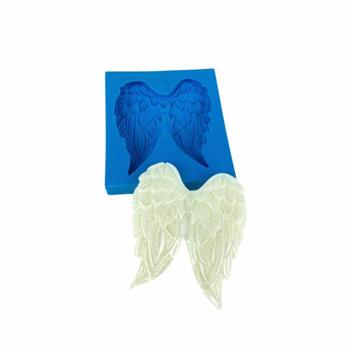 Molde de Silicone Asa de Anjo 2 - Darlene Artesanatos - Molde e ...