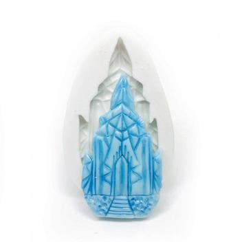 Molde de Silicone Castelo da Frozen - Cia do Molde - Molde e Marcador ...