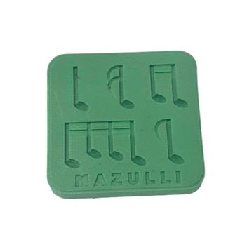 Molde de Silicone Cód. 2333 - Notas Musicais - 1 unidade - Mazulli ...