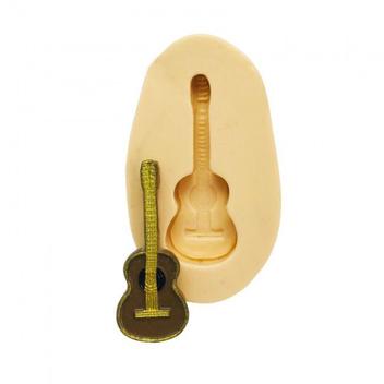 Molde de Silicone Instrumentos Musicais - Violão Viola 2 - Cia do Molde ...
