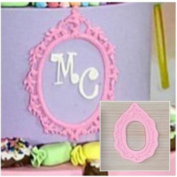 Molde de silicone moldura rb409 - MOLDS PLANET - Molde e Marcador para ...