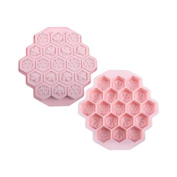 Molde de Silicone para Sabão em Formato de Favo de Mel - 19cm - DIY ...