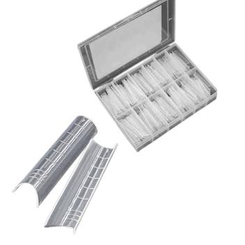 Molde F1 Tips Russo Curva C Alongamento Unha Gel Nail 120 un - Mey ...