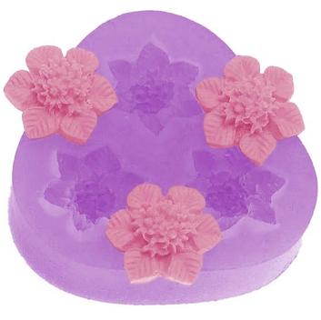 Molde Flores - GMEZN1266 - Prime Chef - Molde e Marcador para Biscuit ...