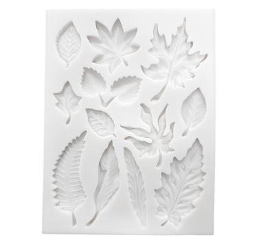 Molde Folhas Diversas - Gmezn758 - Prime Chef - Molde e Marcador para ...