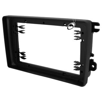 Moldura 2 Din 9'' Jetta Passat Amarok Tiguan Novo Fusca - Fiamon ...