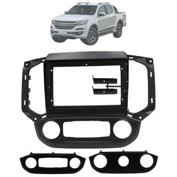 Moldura Central Multimidia Ar Analógico Digital 9 Polegadas GM S10 2017 Até 2021 - EXPEX - Som ...