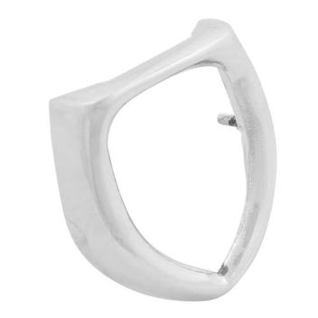 Moldura Cromada Modelo Lisa Do Emblema De Brasão Capo VW Fusca - BNT ...