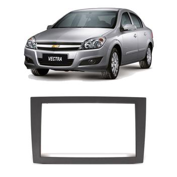 Moldura Painel Chevrolet Vectra 2006 a 2012 Rádio DVD 2 Din Padrão ...