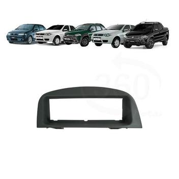 Moldura Painel Rádio Sem Abertura Relógio Palio Siena Strada ...