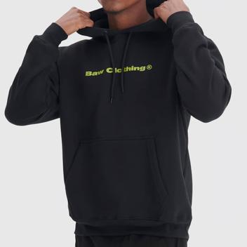 Moletom Baw Basic Logo Preto - Moletom / Blusão Feminino - Magazine Luiza