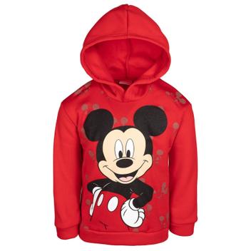 Moletom Disney Mickey Mouse Toddler Boys Red 3T oficialmente licenciado ...