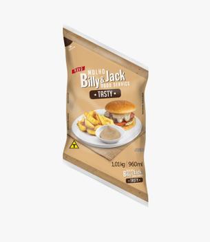 Molho Billy e Jack Food Service, Tasty, 1L KI SABOR - Ki Sabor - Molho ...