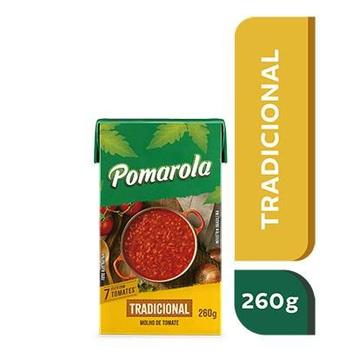 Molho De Tomate Pomarola Tradicional 260 Gr - CARGILL - Molho de Tomate ...