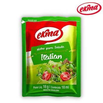 Molho para Salada Italian Sachê 18g Ekma - cx 42 Sachês - Molho para ...