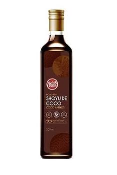 Molho tipo shoyu de coco - coco aminos - adel coco 250ml - ADELCOCO ...