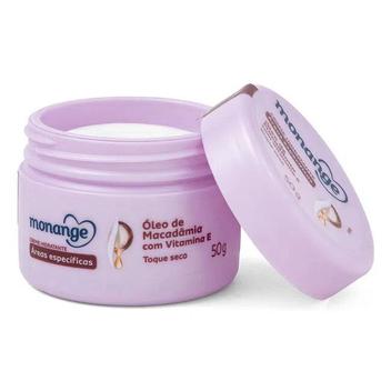 Monange Creme Hidratante Áreas Específicas Óleo de Macadâmia 50g ...