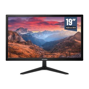 Monitor 19' Polegadas Hd Led 60hz Hdmi Vga 3.6ms Preto Mymax 110v/220v ...