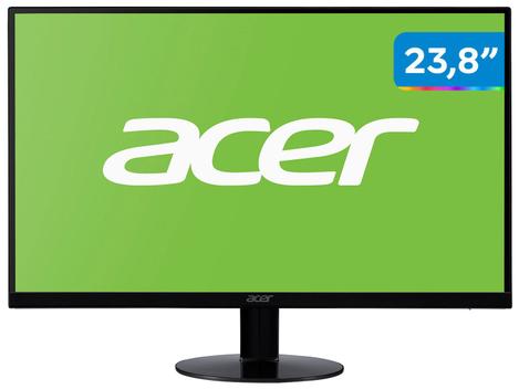 Monitor Acer Ultra-Thin 23,8" 120Hz 1ms Full HD IPS LED HDMI SA240Y ...