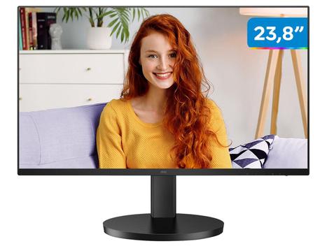 Monitor AOC 24 Ajuste de Altura Led Full HD HDMI/VGA 24B3HMF2 Preto ...