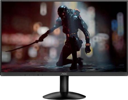 Monitor aoc led 23.8" fhd va serie b30 24b30hm2, 100 hz, 1ms mprt, hdmi/vga, vesa, preto ...