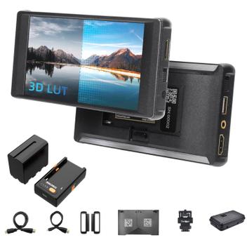 Monitor de câmera Portkeys PT6 Tela sensível ao toque 4K HDMI de 5,2 ...