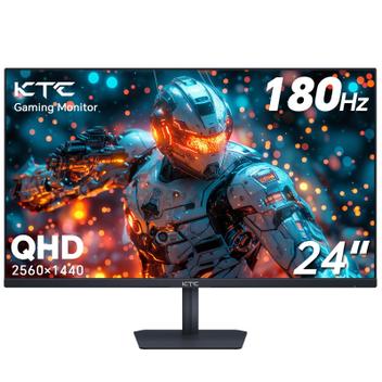 Monitor de jogos KTC 24 polegadas 2K QHD 180 Hz 1ms Fast IPS 100% sR ...