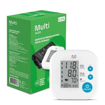 Monitor de pressao arterial de braço hc090 - MULTILASER - Medidor de ...