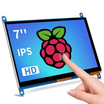 Monitor de tela sensível ao toque Head Sun Raspberry Pi 7 polegadas ...