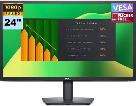 Monitor Dell 24 FHD VA (1920x1080) 60 Hz sem cintilação - Monitor para ...