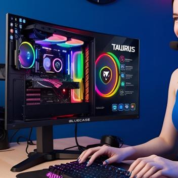 Monitor Gamer 23.8 IPS Bluecase Taurus Pro Full HD 180Hz 1ms Altura ...