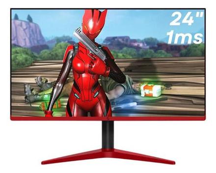 Monitor Gamer 3Green Moba M2403G 24" Full HD 75Hz Vermelho - Monitor ...