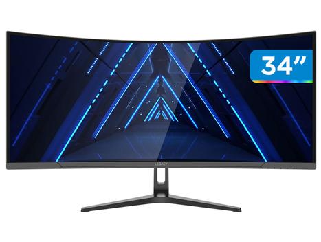 Monitor Gamer Curvo 34" 180Hz 1ms Full HD R1500 Legacy GW34WQ180 2 HDMI ...