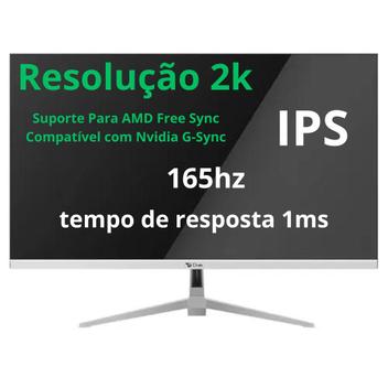 Monitor gamer Duex Led 27" DX270QGP 165hz branco 2K - Monitor para PC ...
