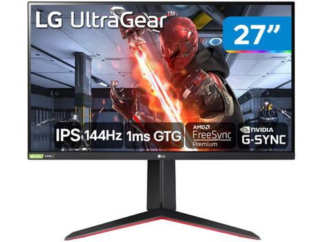 Monitor Gamer LG UltraGear 27GN65R-B 27” - Full HD 144Hz IPS 1ms HDMI ...