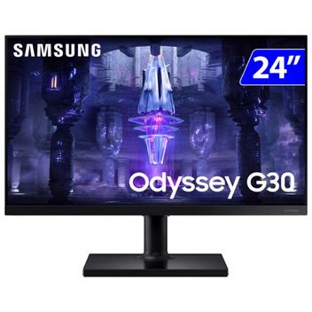 Monitor Gamer Samsung Odyssey G30 VA 24 Polegadas Wide Full HD HDMI LS24BG300ELMZD - Monitor ...