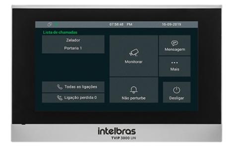 Monitor Interno Video Porteiro Ip Tvip3000 Un Intelbras - Vídeo ...