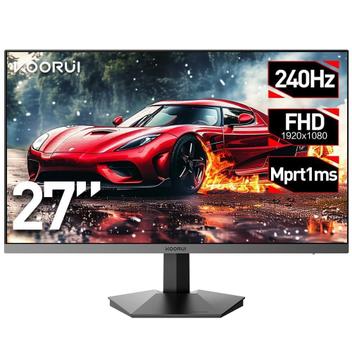 Monitor KOORUI de 27 polegadas, 240 Hz, FHD, 1080P, HDR10, 1 ms ...