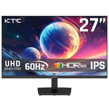 Monitor KTC 4K UHD de 27 polegadas (3840 x 2160) IPS 60 Hz HDR400 ...