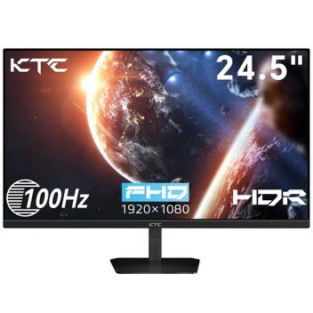 Monitor KTC de 24,5 polegadas FHD 100 Hz IPS 1080P com sincronização ...